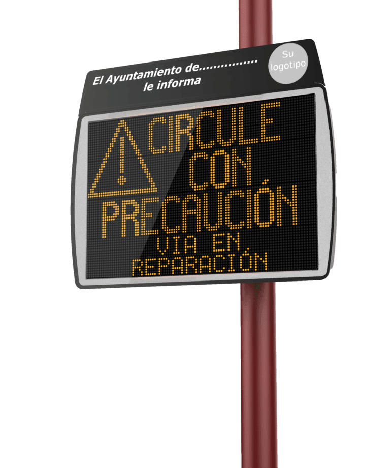 Pantalla informativa electrónica LED EVOCITY - Panel informativo ...
